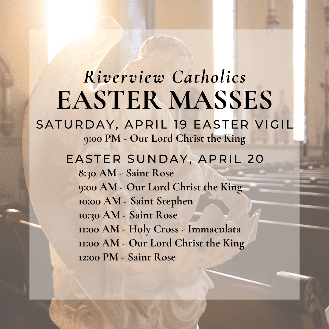 Easter Masses 2025 – Our Lord Christ the King